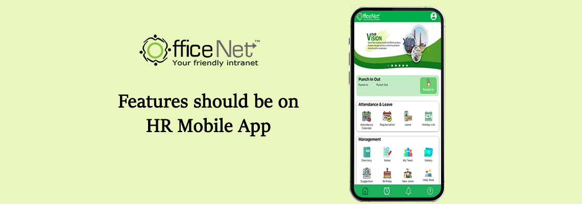 Features should be on HR Mobile App